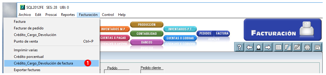 3. CFDI Ejemplos de Factura y Nota de crédito – Proscai
