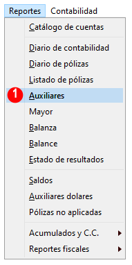 ¿Qué información muestran los reportes Auxiliar de bancos y el Auxiliar ...