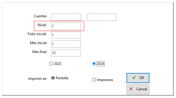 ¿Cómo se emite el reporte de Mayor en contabilidad? – Proscai