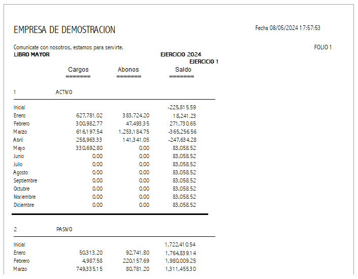 ¿Cómo se emite el reporte de Mayor en contabilidad? – Proscai